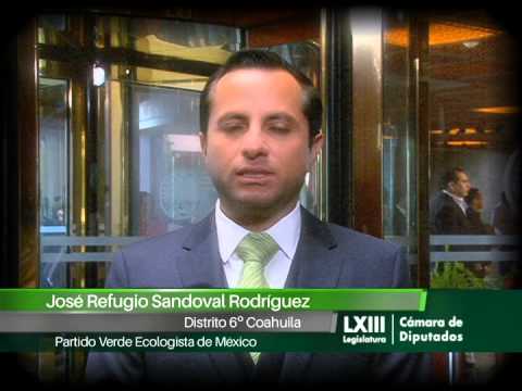 Dip. José Refugio Sandoval Rodríguez (PVEM) - YouTube
