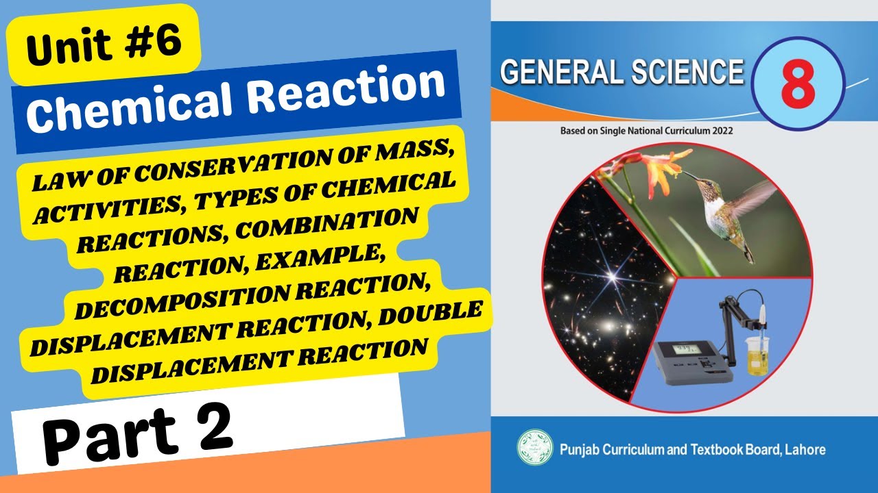 Class 8 new science book part 2 new syllabus|| Chemical Reaction ...