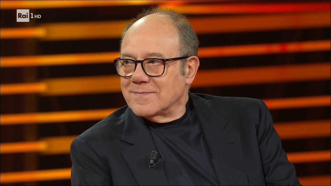 L'intervista a Carlo Verdone - I migliori anni 06/04/2024 - YouTube