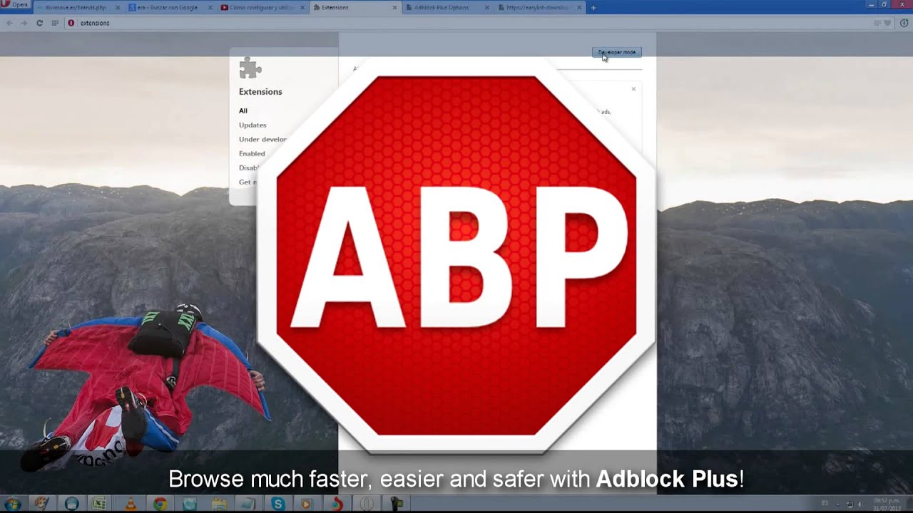 How to set up and use Adblock Plus Tutorial EAZEL - YouTube