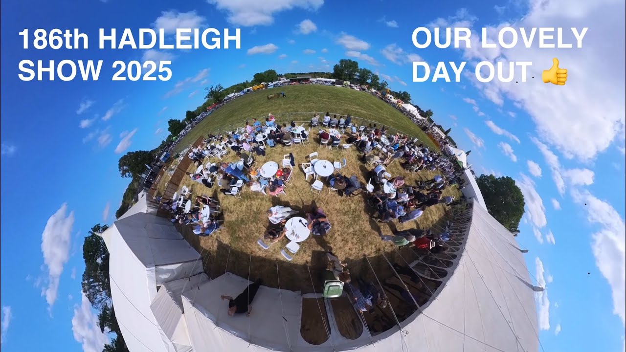 186th HADLEIGH Show 2025 - A lovely day out - YouTube