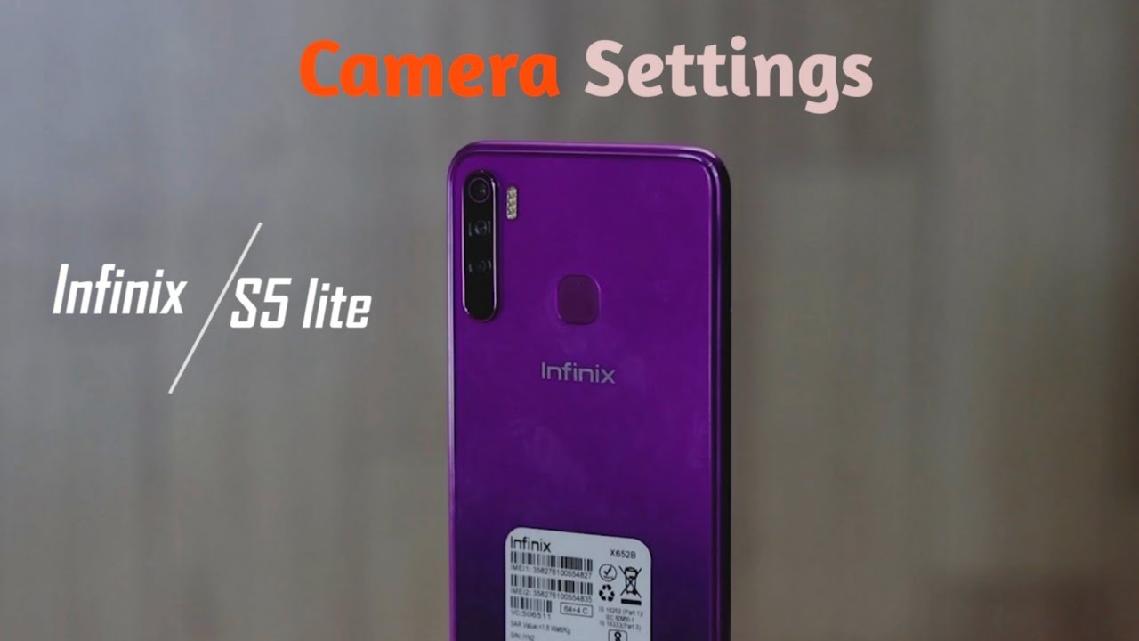 Infinix S5 lite camera settings Bangla - YouTube