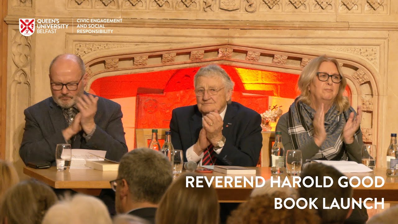 Reverend Harold Good Book Launch, Wednesday, 30 October 2024 - YouTube