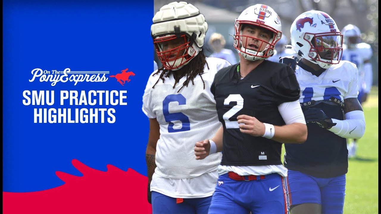Preston Stone leads SMU offense in spring practice | Ahmaad Moses grabs ...