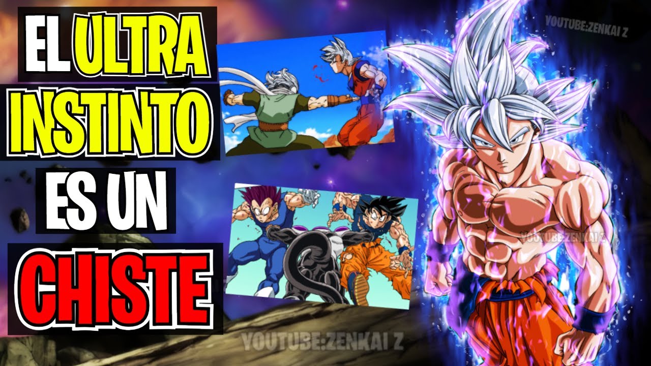 El ULTRA INSTINTO NO es una TECNICA PERFECTA || Mi PROBLEMA con el ...