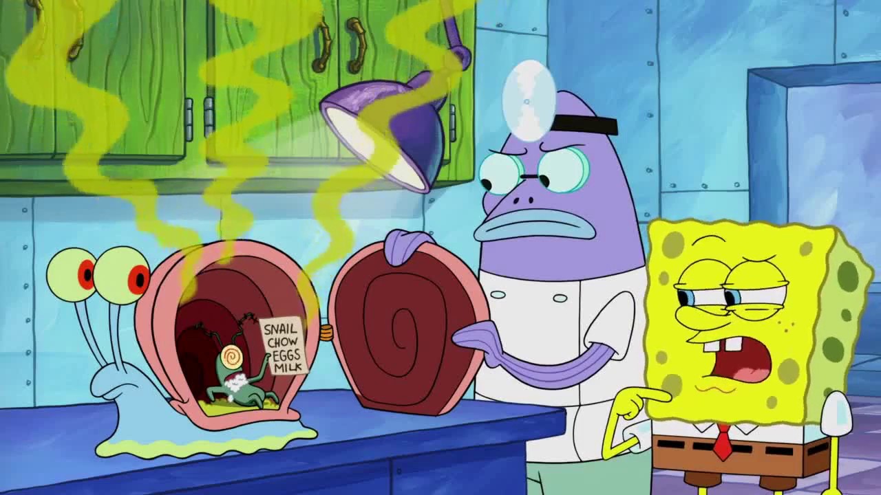 Spongebob Shell Geschokt