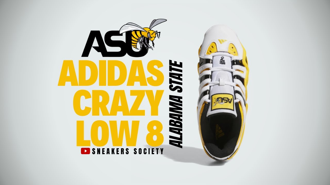 ALABAMA STATE 2024 adidas Crazy 8 low | DETAILED LOOK + PRICE - YouTube