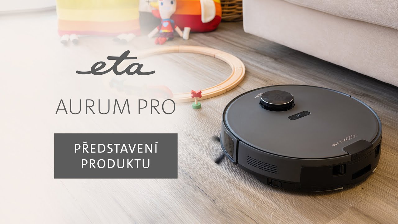 Robotický vysavač ETA Aurum PRO (CZ) - YouTube