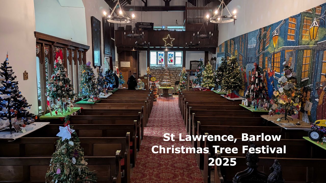 2025 Barlow Church Christmas Trees - YouTube