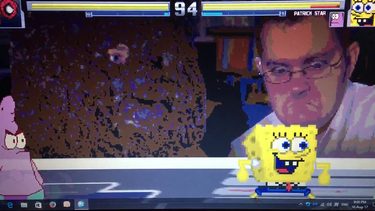 Spider Man VS SpongeBob SquarePants & Patrick Star Mugen Fight - YouTube