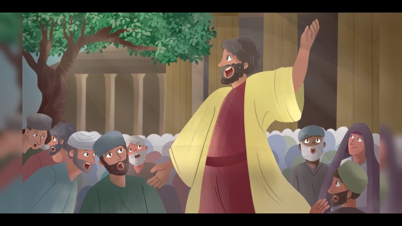 Peter Preached in Jerusalem - YouTube