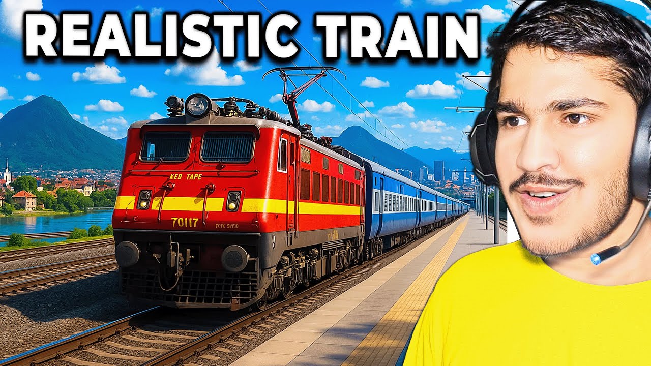 Most Realistic Indian Train Game! | Bharat Rail Simulator - YouTube