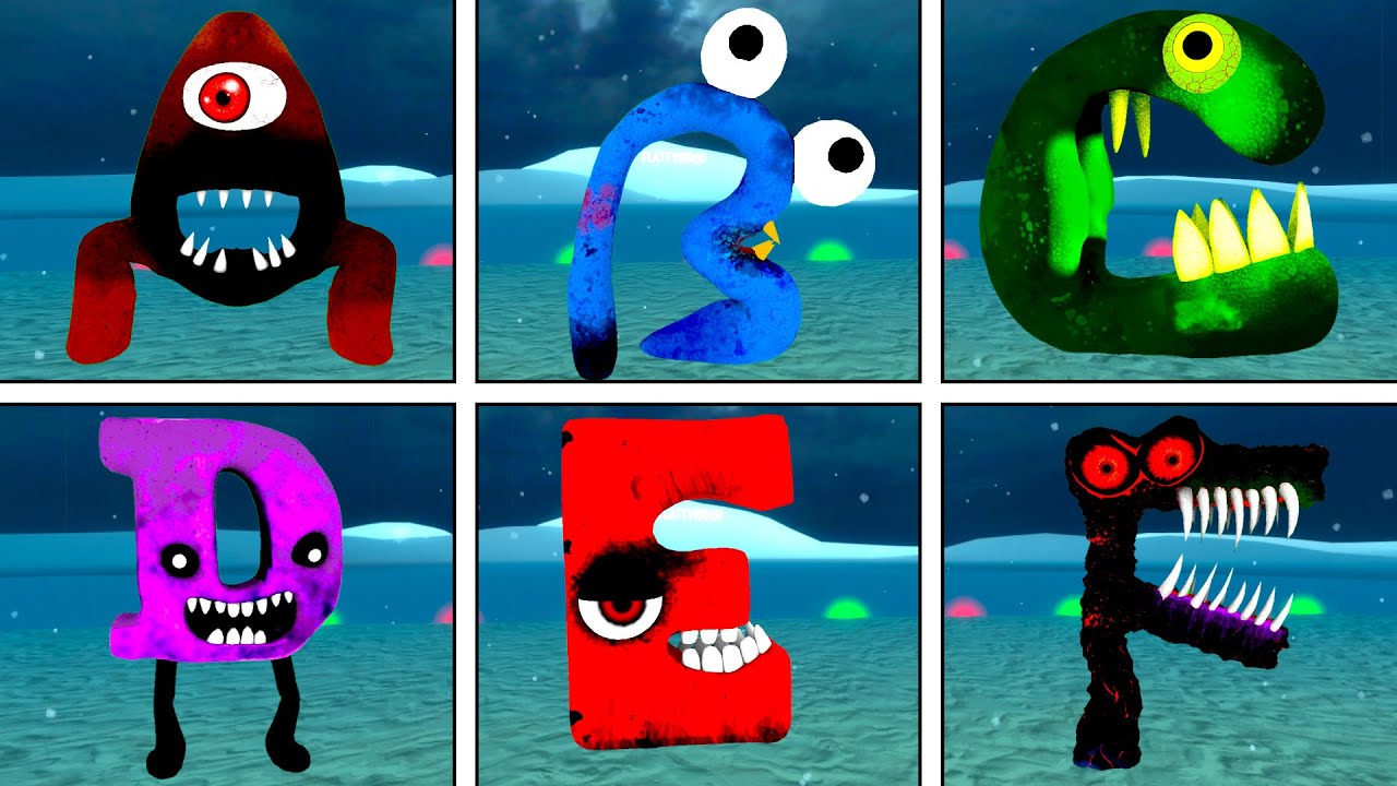 NIGHTMARE ALPHABET LORE FAMILY?! - Garry's mod - YouTube