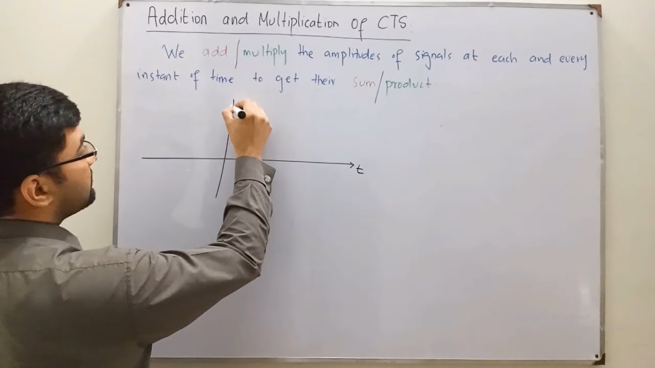 Addition and Multiplication Of Continuous Time Signals - YouTube
