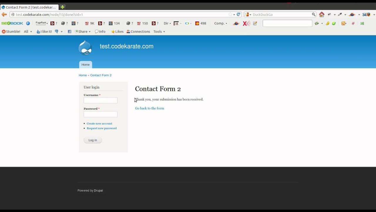 Drupal 7 Webform Module Basics - Daily Dose of Drupal Episode 11 - YouTube