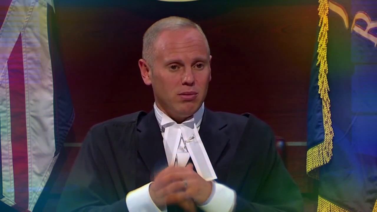 ITV Judge Rinder - Celebrity - Travis Simpkins - YouTube