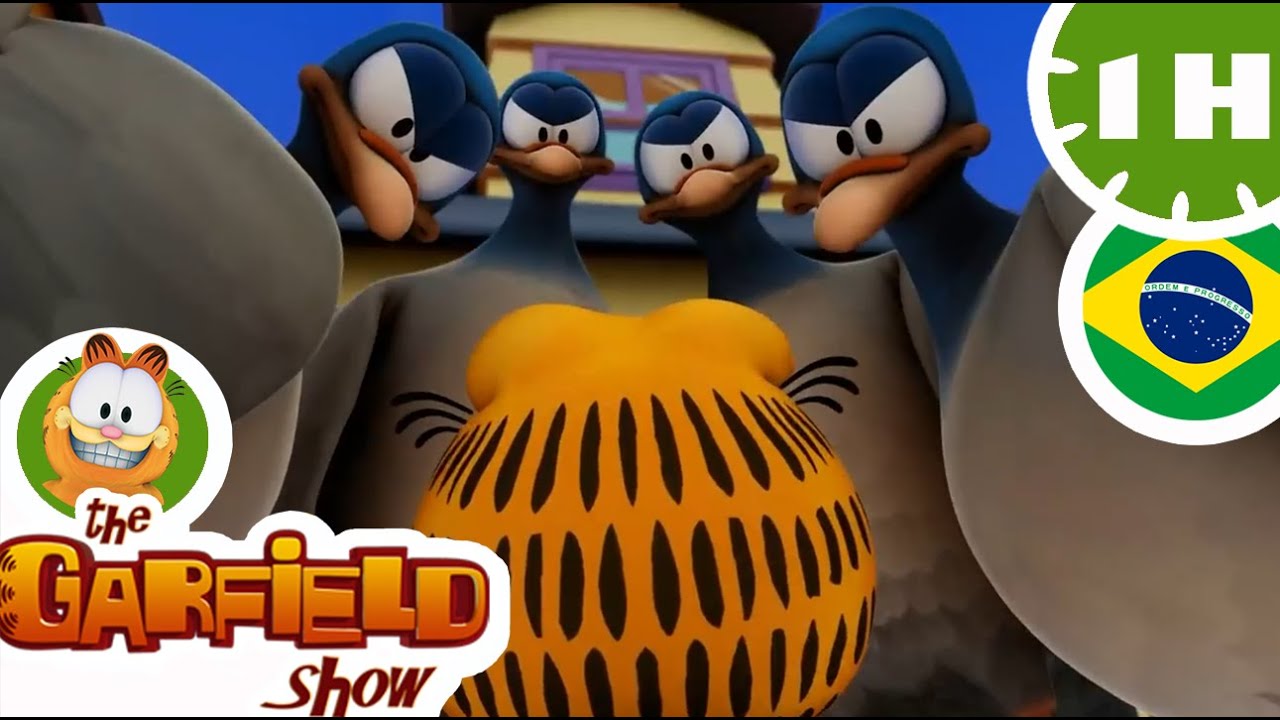 😺 Garfield do tamanho de um rato! 🐁 O Show do Garfield - YouTube