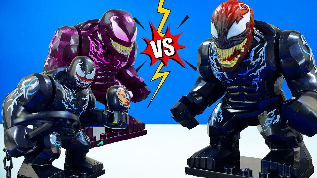 Venom Big Figure Lego Fusion With Venom & Carnage Action Figure Review ...