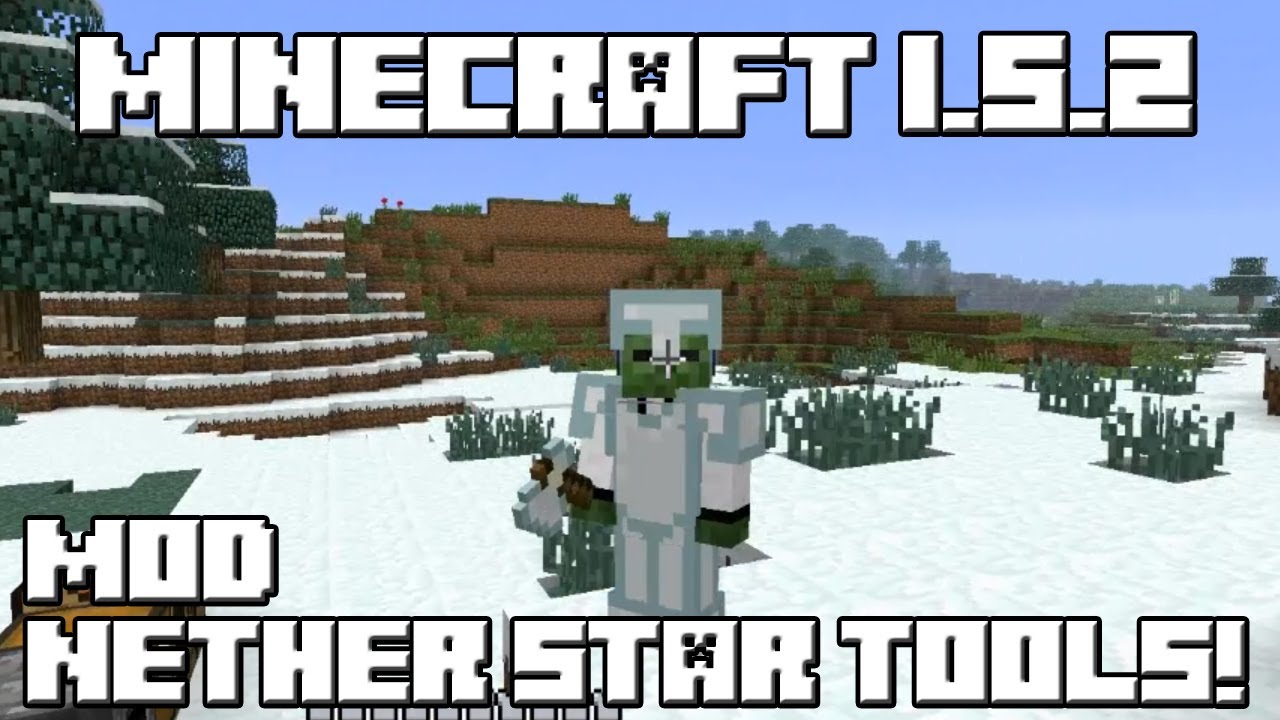 Minecraft 1.5.2 MOD NETHER STAR TOOLS! - YouTube