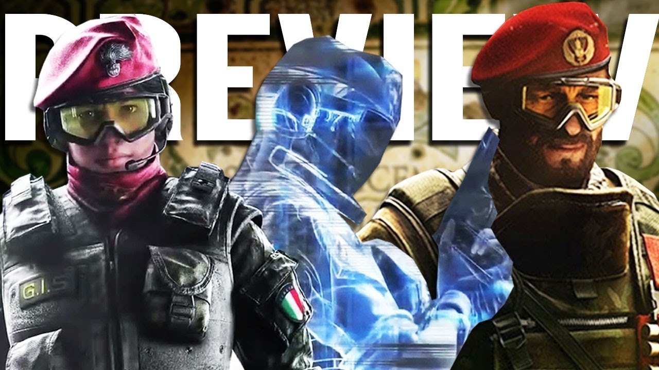 ALIBI & MAESTRO OPERATOR PREVIEW! | RAINBOW SIX: SIEGE - YouTube