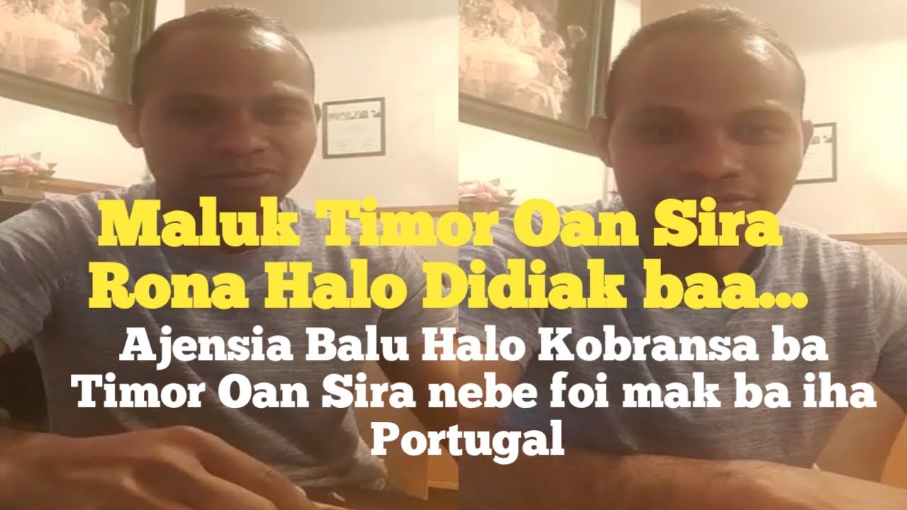 Ajensia Balu Halo Kobransa Ba Timor Ona sira nebe foi mak ba iha ...