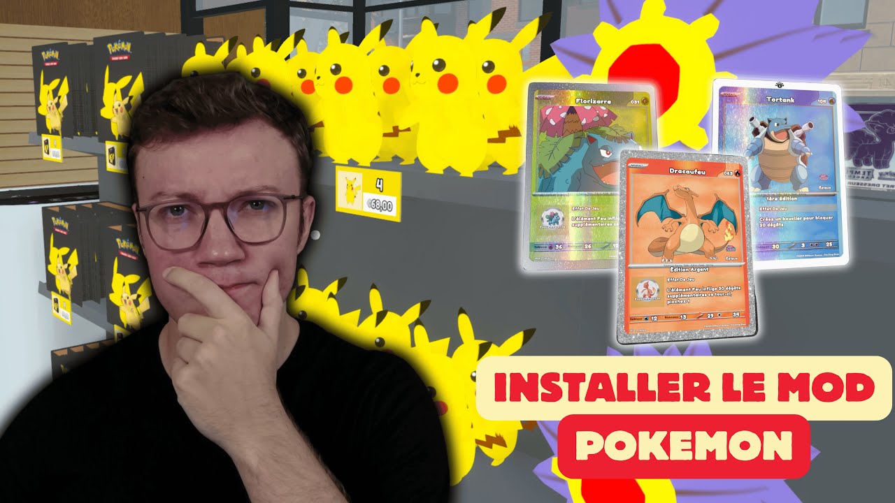 Comment installer le mod POKEMON sur TCG Card Shop Simulator ! - YouTube