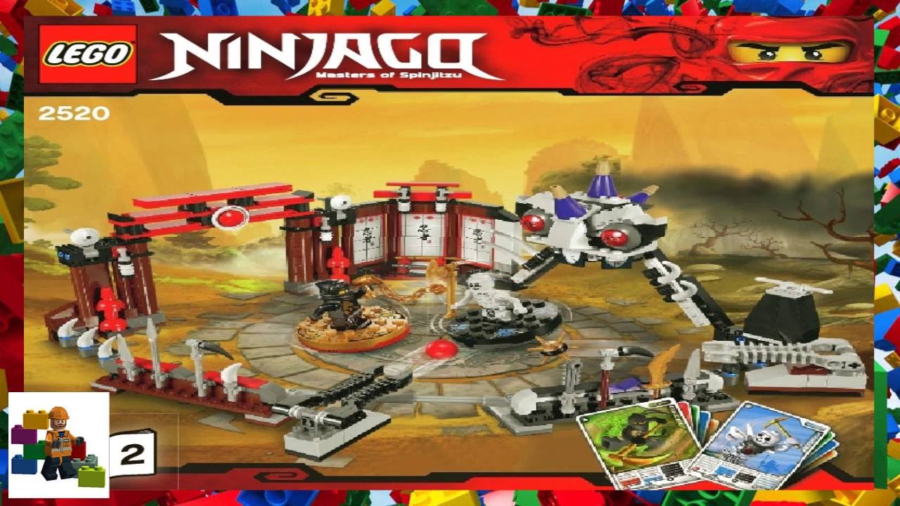 LEGO instructions - Ninjago - 2520 Ninjago Battle Arena (Book 2) - YouTube
