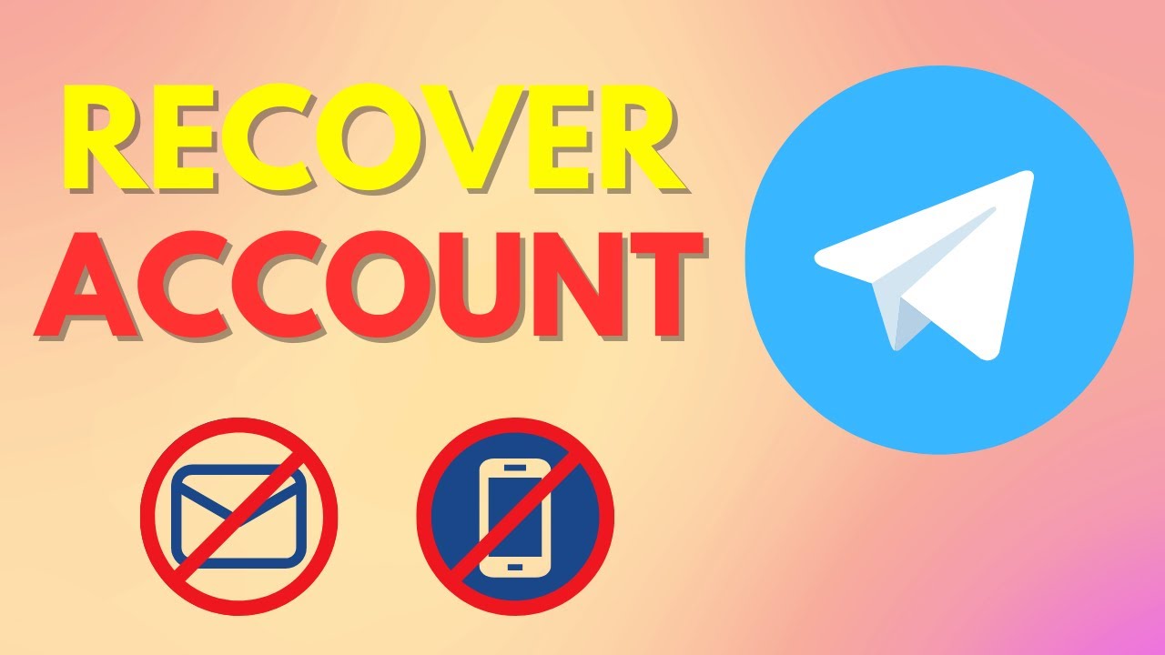 How To Recover Telegram Account Without Email or Phone Number | Easy ...
