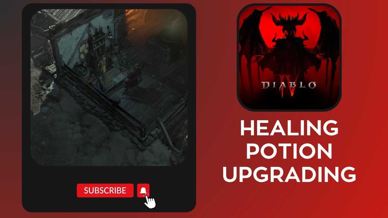 Healing Potion Upgrading - YouTube
