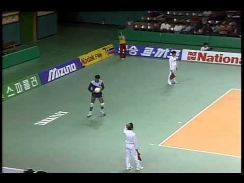 UDAYAKUMAR - JIMMY GEORGE - KERALA -INDIA VOLLEYBALL ACTION - SEOUL ...