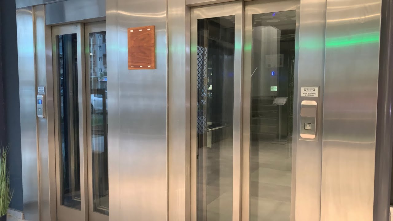Happy Easter! Very Nice Kleemann Glass Elevators @ Multicom, Podgorica ...