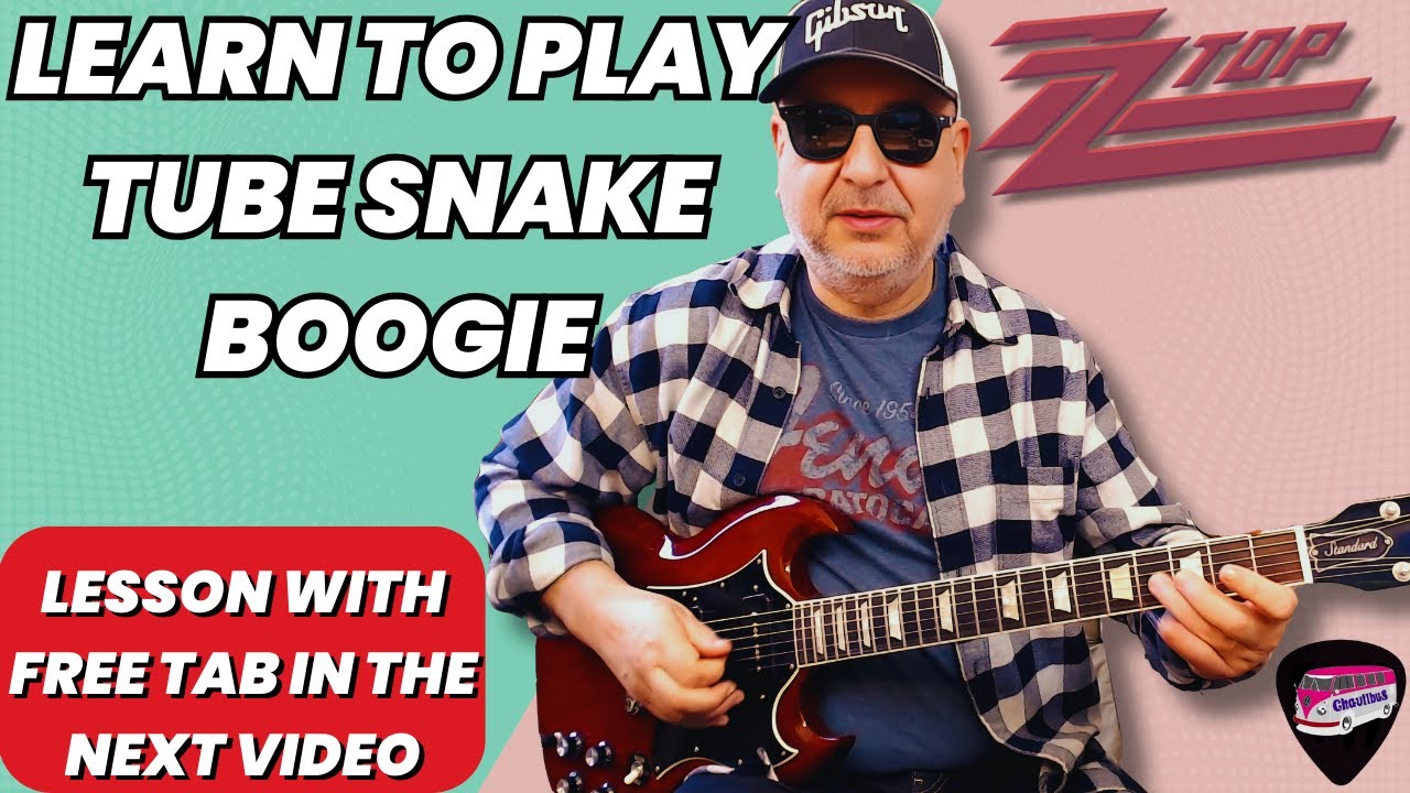 Learn to play Tube Snake Boogie ZZ TOP - Lesson with free tab in the ...