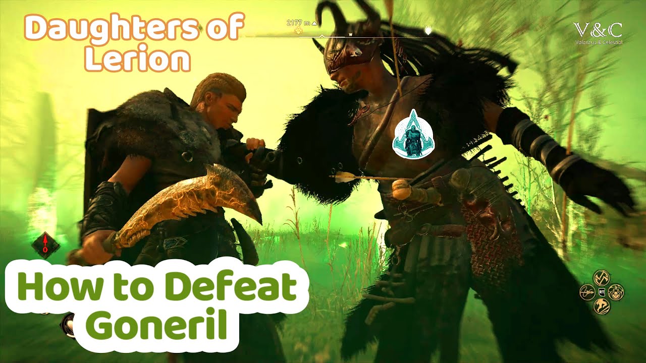 How to defeat - Goneril Daughter of Lerion | Assassin's Creed Valhalla ...