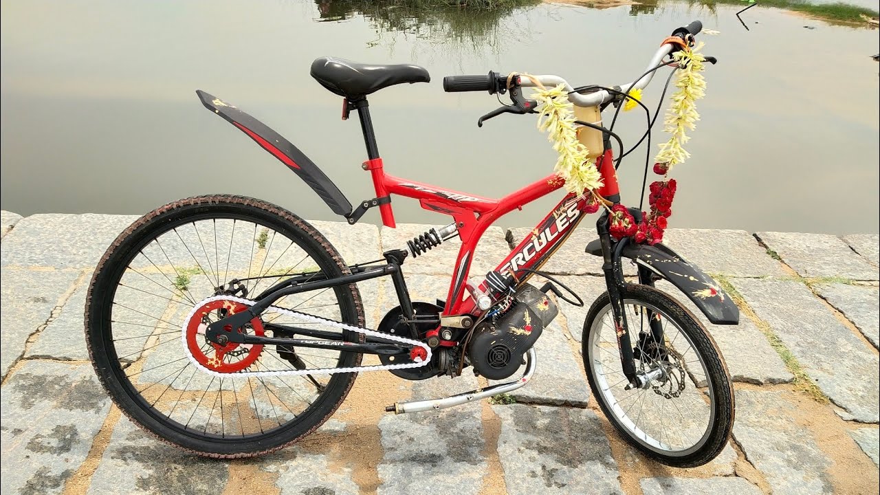 #Hercules cycle | modified bike | ethir neechal | motivational video |😎 ...