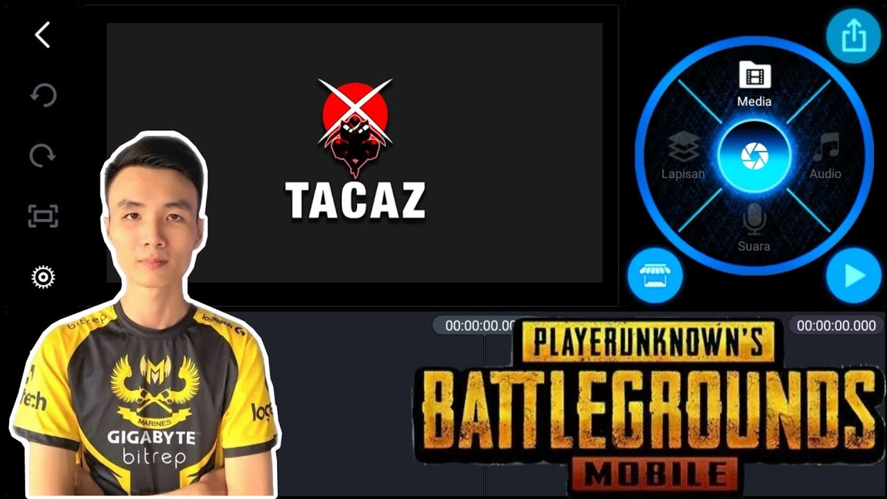 Tutorial Kinemaster Intro Gaming [Tacaz PUBG] - YouTube