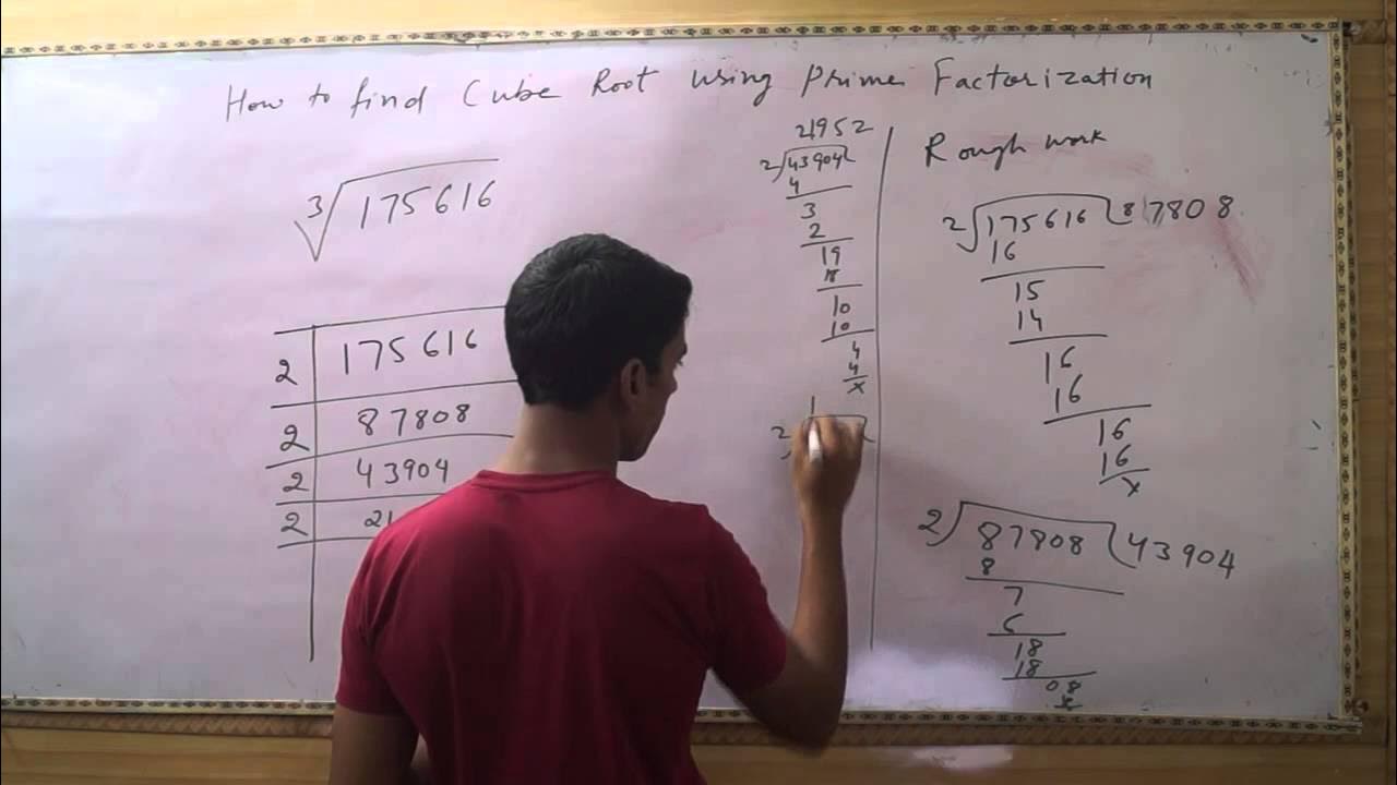 How to Find Cube Root Using Prime Factorization - YouTube