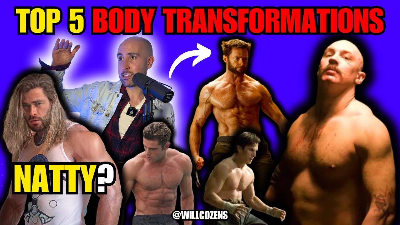 Top 5 Actor Body Transformations - YouTube