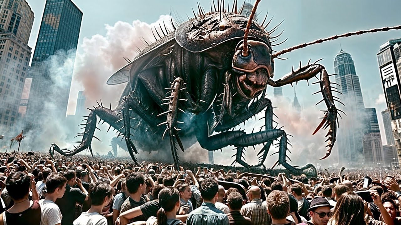 [Movie Recap] In 2077, A Wrong Experiment Makes Cockroaches 100x Bigger ...