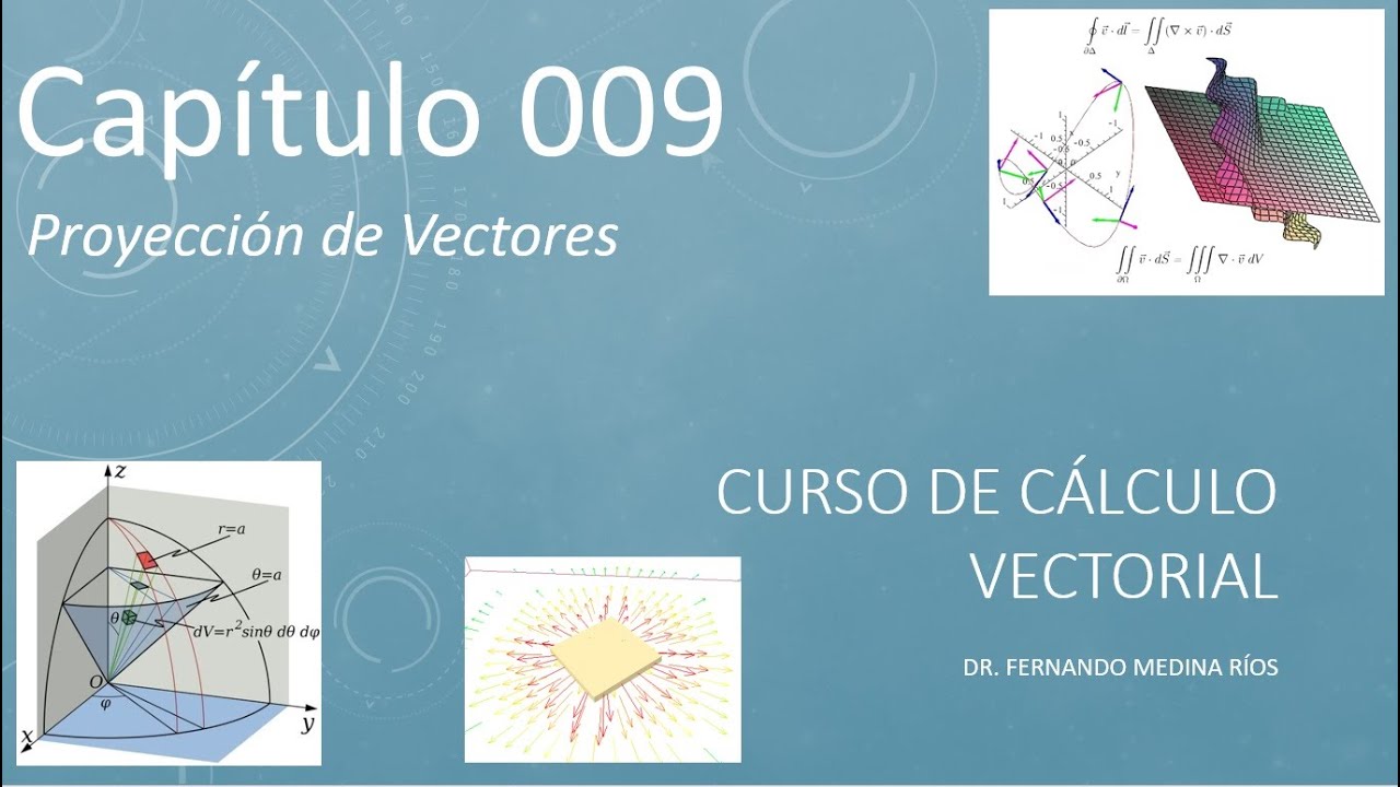 Proyección de Vectores (Cálculo Vectorial Cap. 009) - YouTube