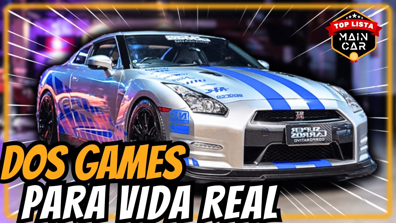 5 Carros LUXUOSOS dos JOGOS na VIDA REAL | do NOSTÁLGICO aos MODERNOS🔥 ...
