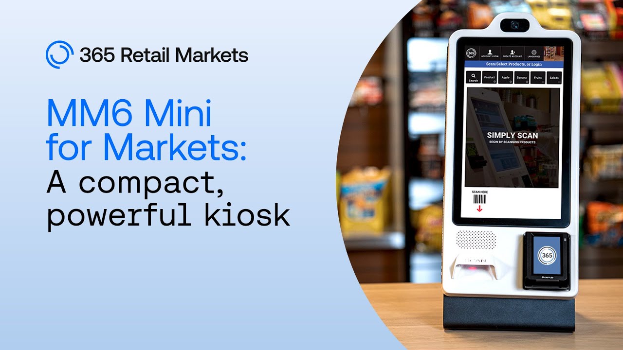 MM6 Mini for Markets - A Compact, Powerful Kiosk - YouTube