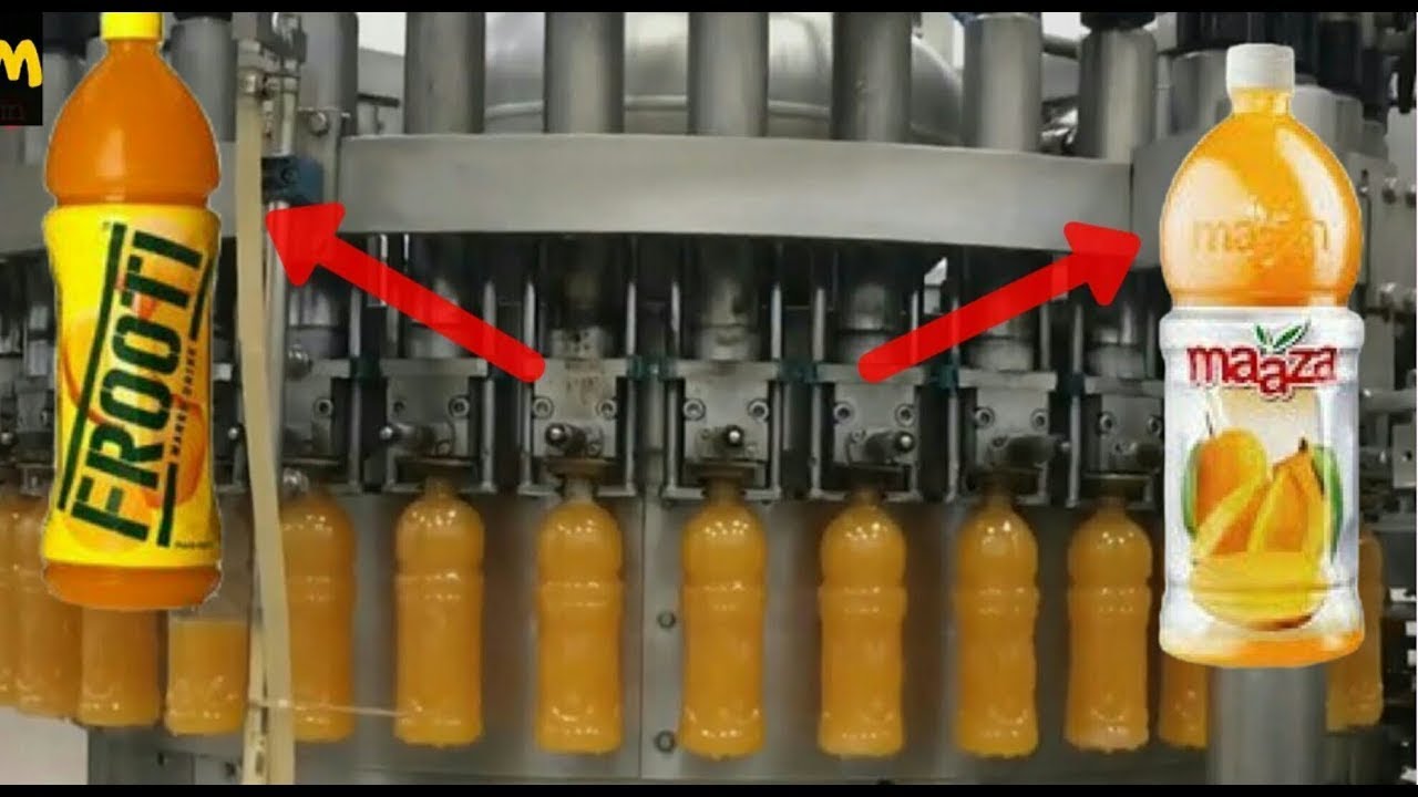 देखिए इस तरह Factory में बनाया जाता है फ्रूटी / Frooti making process ...