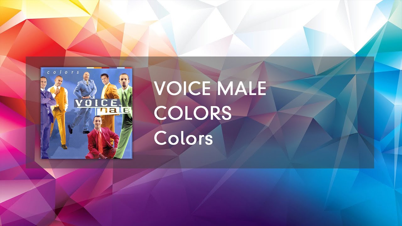 Voice Male - Colors - YouTube