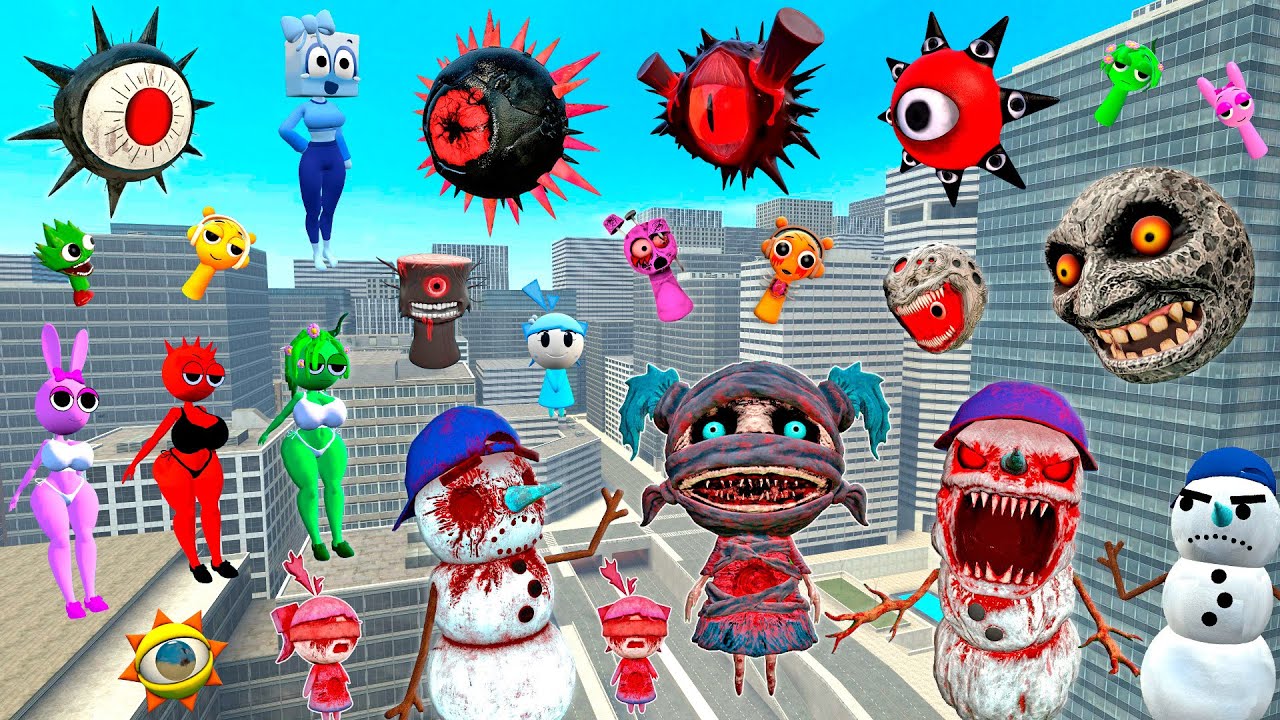 🏣 BIG CITY NEW HORROR LASHILA REEVES BAD SNOWMAN COOL AS ISE vs MISS ...