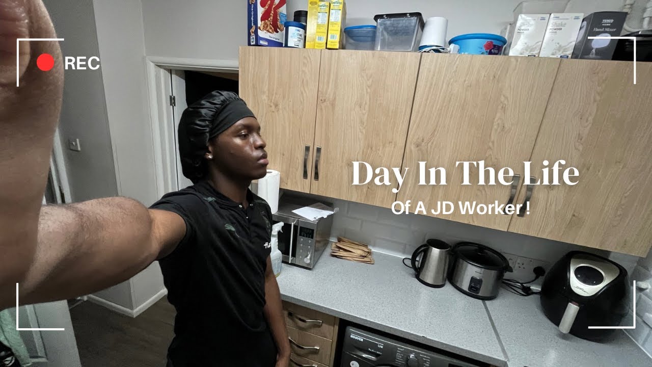 A Day In The Life Of A JD Worker! *trynna escape the 9-5* - YouTube
