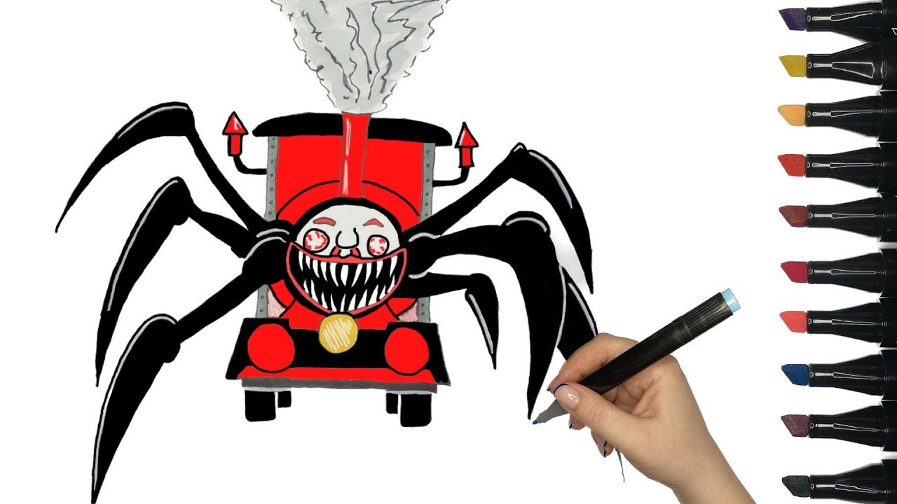 Learn how to draw CHO-CHO CHARLES - YouTube