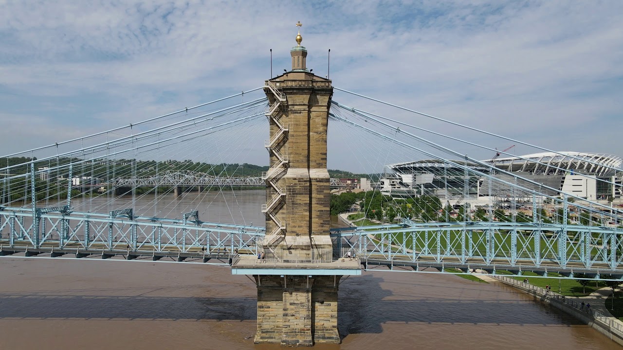 John A Roebling Bridge - YouTube