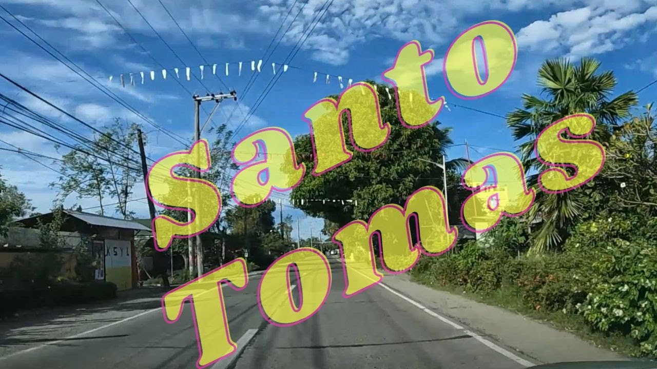 Santo Tomas, Pangasinan - 🚘🚘🚘Exit Road To Alcala سانتو توماس - طريق ...