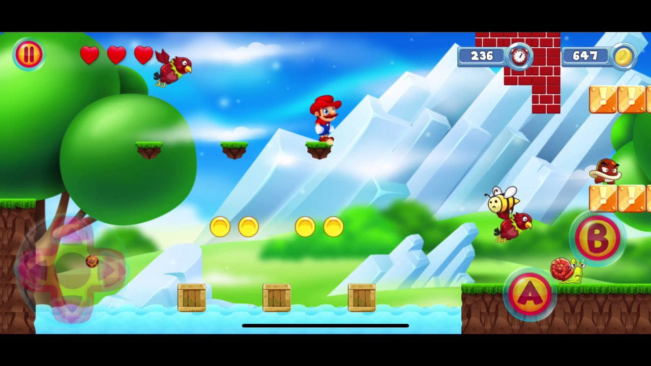 Super new Mario adventure level 14 review - YouTube