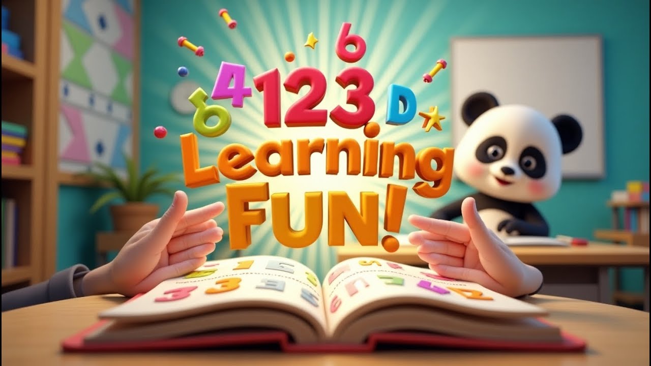 [3D] Study Numbers 1 to 10 for Kids | Counting Song & Dance with Toki ...